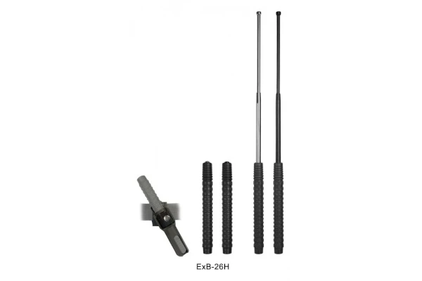 Telescopic hardened defence rod 26" with etui - BOCK Kranj